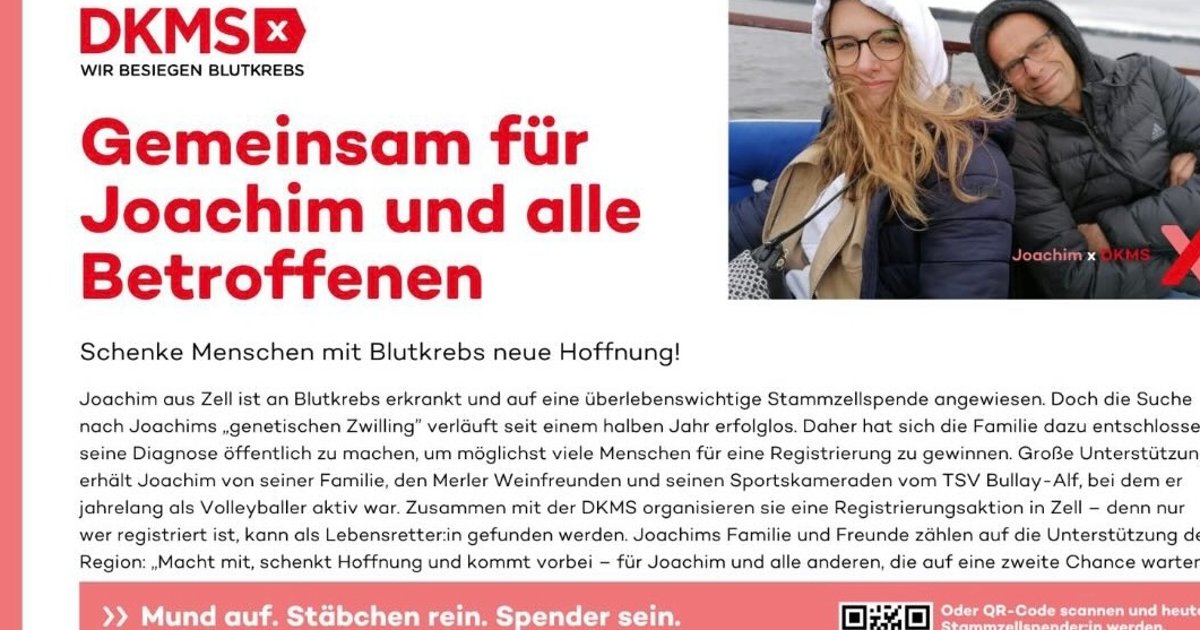 Gemeinsam Leben retten – Hilfe für einen unserer Mitarbeiter! | Startseite